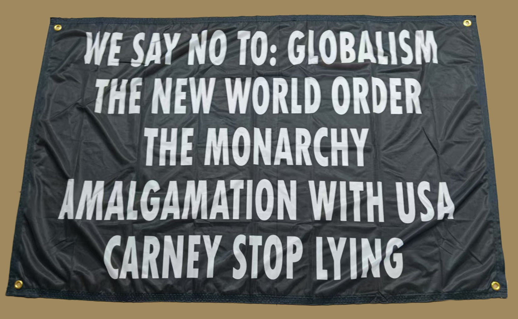 Flag - Carney Stop Lying – Ultimate Freedom Merch
