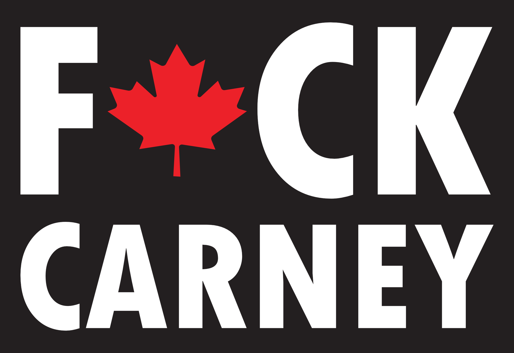 Flag - Fuck Carney – Ultimate Freedom Merch