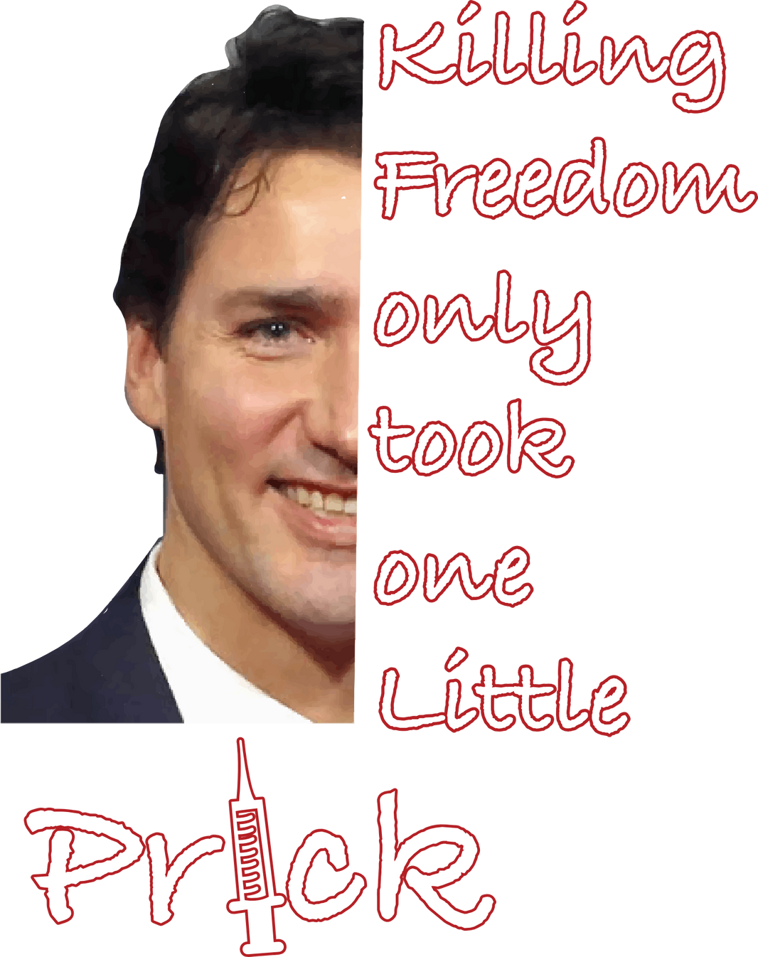 Trudeau Coroplast Signs – Ultimate Freedom Merch